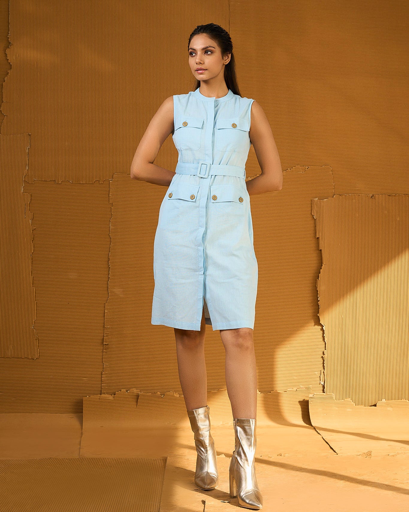 Chloe Dress - Minimalist Designer Dress for Every Occasion | Aamili